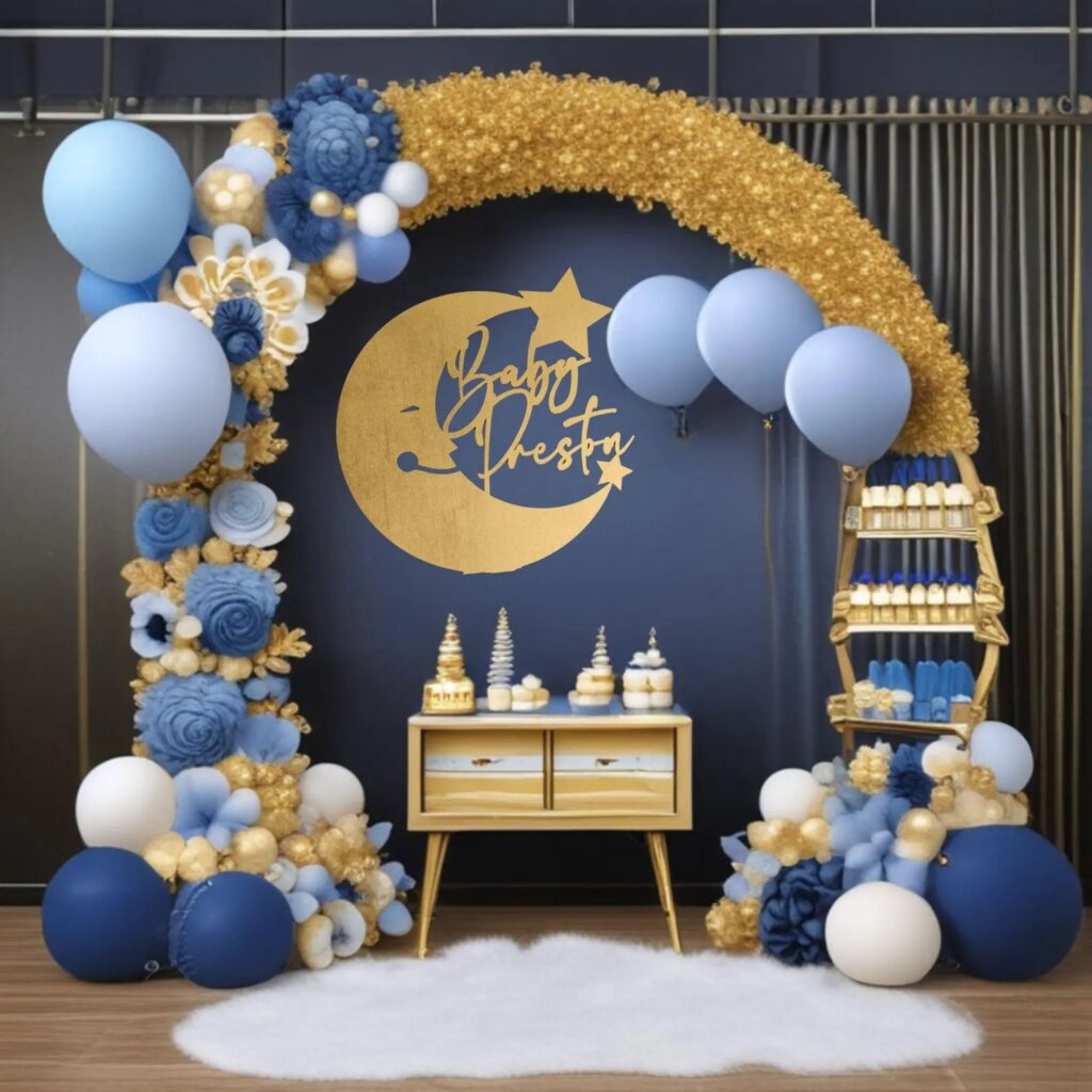 Over The Moon Baby Shower - Bonbons Connexion