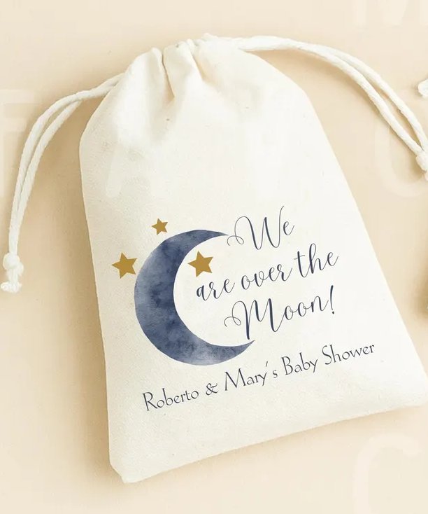 Over The Moon Baby Shower - Bonbons Connexion